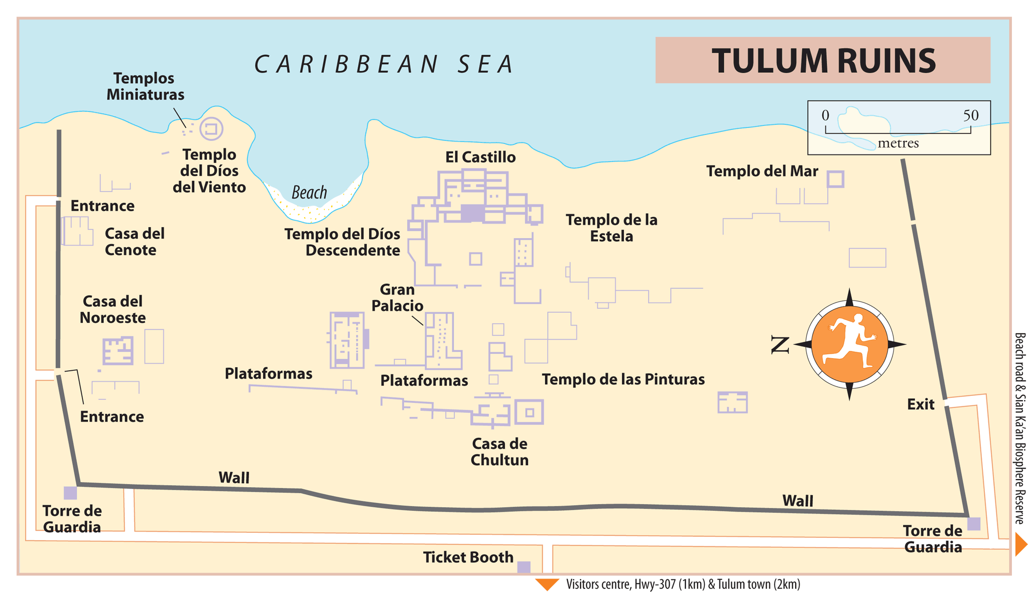 Cité maya de Tulum – Un Tour du Monde